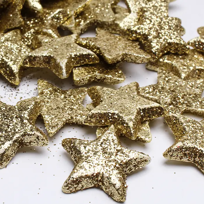 Звездочки из пенопласта d=3,5 см золотые — купить в 100 идей: цена, отзывы